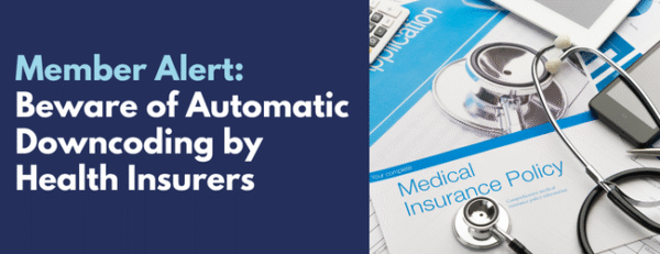 Member Alert Beware Of Automatic Downco | Memphis Medical Society
